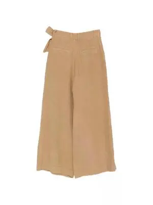BAZAR DELUXE Embellished Tie Trousers