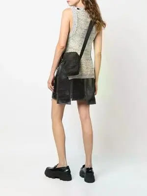 GANNI Quilted Tech Crossbody Bag