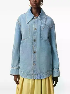 AMI Paris Oversize De Coeur Denim Jacket