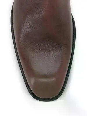 Saint Laurent Zip Leather Boots