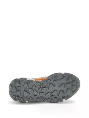 FLOWER MOUNTAIN Nubuck Leather Sneakers - Neutrals