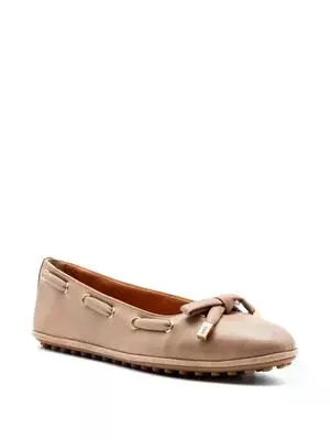 TOD'S Bow-detail Ballet Flats