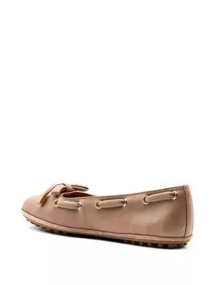 TOD'S Bow-detail Ballet Flats