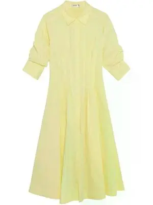 Simkhai Cotton Midi Dress - Neutrals