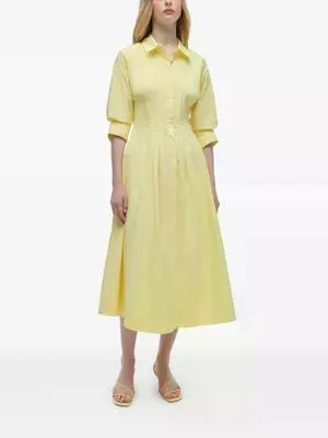 Simkhai Cotton Midi Dress - Neutrals