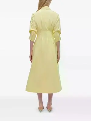Simkhai Cotton Midi Dress - Neutrals