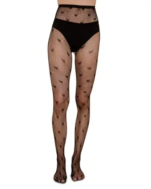 HIGH HEEL JUNGLE Sweetheart Fishnet Tights