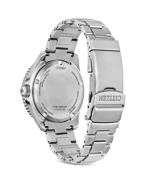 Citizen Eco-drive Promaster Dive 3 Watch, 41mm - Silver/black