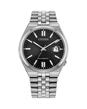 Citizen Tsuyosa 60 Watch, 40mm - Silver/black