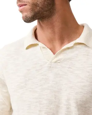Rodd & Gunn Poison Bay Knit Polo - Natural