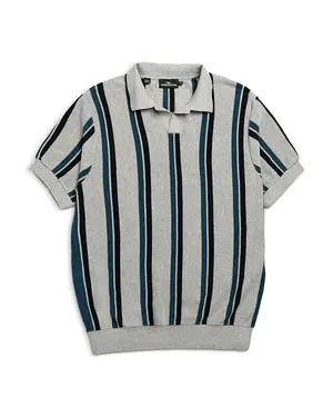 Rodd & Gunn Royce Hill Striped Polo - Dusk
