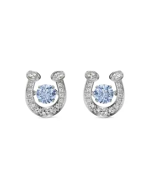 SWAROVSKI Symbolica Horseshoe Stud Earrings - Blue