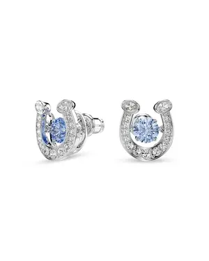 SWAROVSKI Symbolica Horseshoe Stud Earrings - Blue