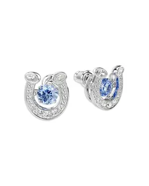 SWAROVSKI Symbolica Horseshoe Stud Earrings - Blue