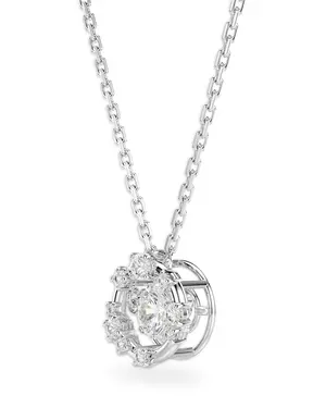 SWAROVSKI Constella Dancing Stone Pendant Necklace - Silver
