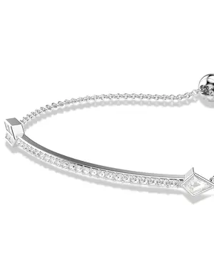 SWAROVSKI Idyllia Crystal & Zirconia Arrow Slider Bracelet