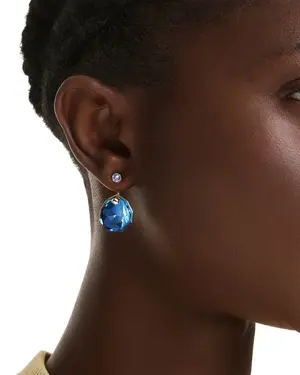 SWAROVSKI Gema Mixed Crystal Drop Earrings