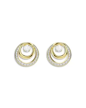 SWAROVSKI Hyperbola Circular Stud Earrings