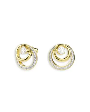SWAROVSKI Hyperbola Circular Stud Earrings