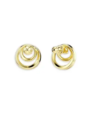 SWAROVSKI Hyperbola Circular Stud Earrings