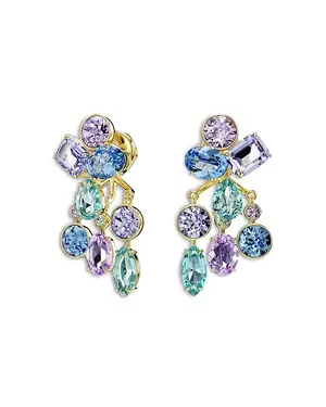 SWAROVSKI Gema Mixed Crystal Jacket Earrings - Multicolored