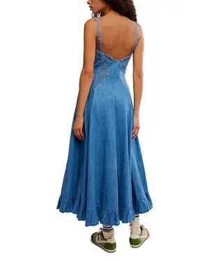 Free People Another Season Midi Dress - Boardwalk