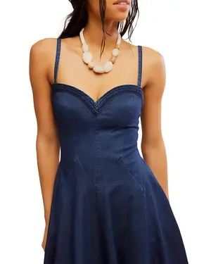 Free People Another Season Midi Dress - Rinse