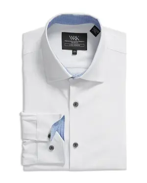 WRK Slim Fit Performance Solid Dress Shirt