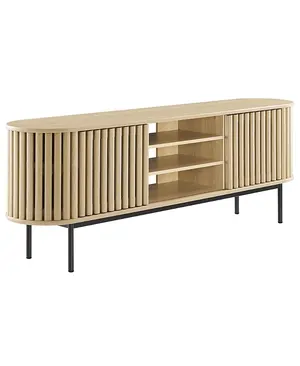 MODWAY Fortitude 71" Tv Stand - Oak