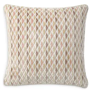YVES DELORME Sculpted Velvet Decorative Pillow, 18 X 18 - Nectar