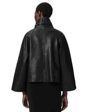 ALLSAINTS Rhodes Leather Jacket - Black