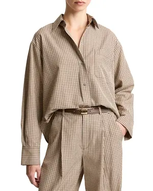 Vince Long Sleeve Shirt - Light Wheat