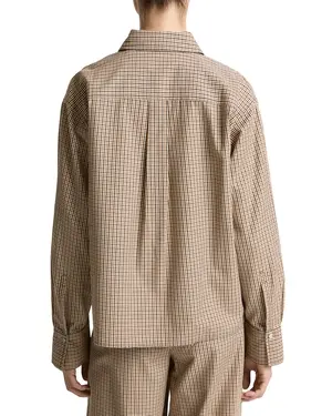 Vince Long Sleeve Shirt - Light Wheat