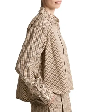 Vince Long Sleeve Shirt - Light Wheat