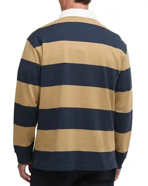 Barbour Broome Stripe Rugby Shirt - Navy