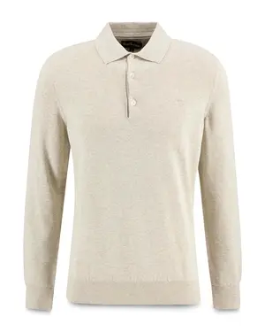 Barbour Pima Knit Polo Shirt - Neutral