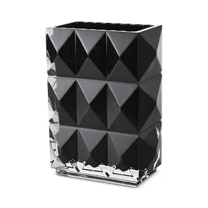 THE MARTHA, BY BACCARAT Louxor Rectangular Vase - Black