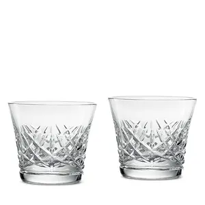 THE MARTHA, BY BACCARAT Everyday Aria Tumbler, Set Of 2 - Clear/gold