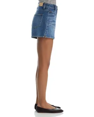 Paige Dani Front Yoke Denim Shorts
