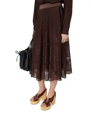 Gerard Darel Midi Skirts