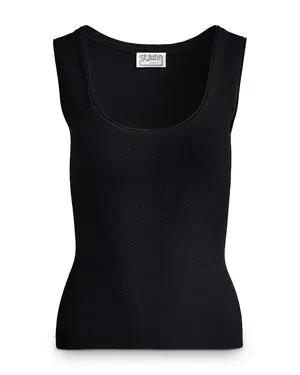 St. John Amy Fit Venezia Knit Tank Top