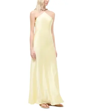 Staud Cadence Maxi Dress - Key Lime