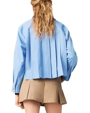 Maje Pleated Shorts
