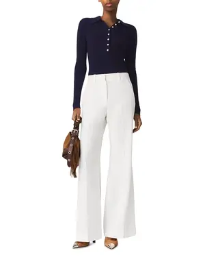 Maje Suit Trousers - White