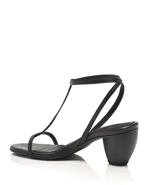 Free People La La Land Strappy Sandals - Black