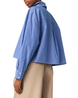 Maje Shirt With Removable Handkerchief