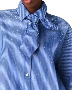 Maje Shirt With Removable Handkerchief