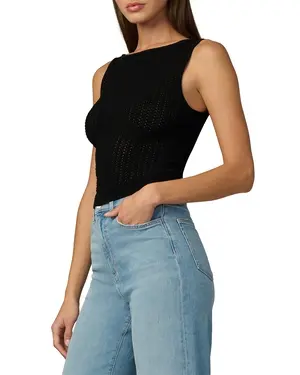 Joe's Jeans Crochet Boatneck Tank
