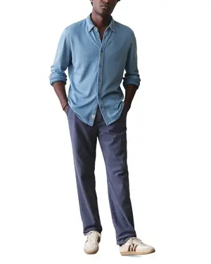 Marine Layer Pacifica Stretch Shirt - Indigo