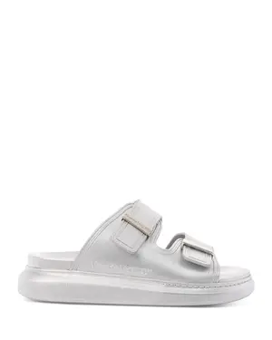 Alexander McQueen Rubber Slide Sandals - Cloud/ivory